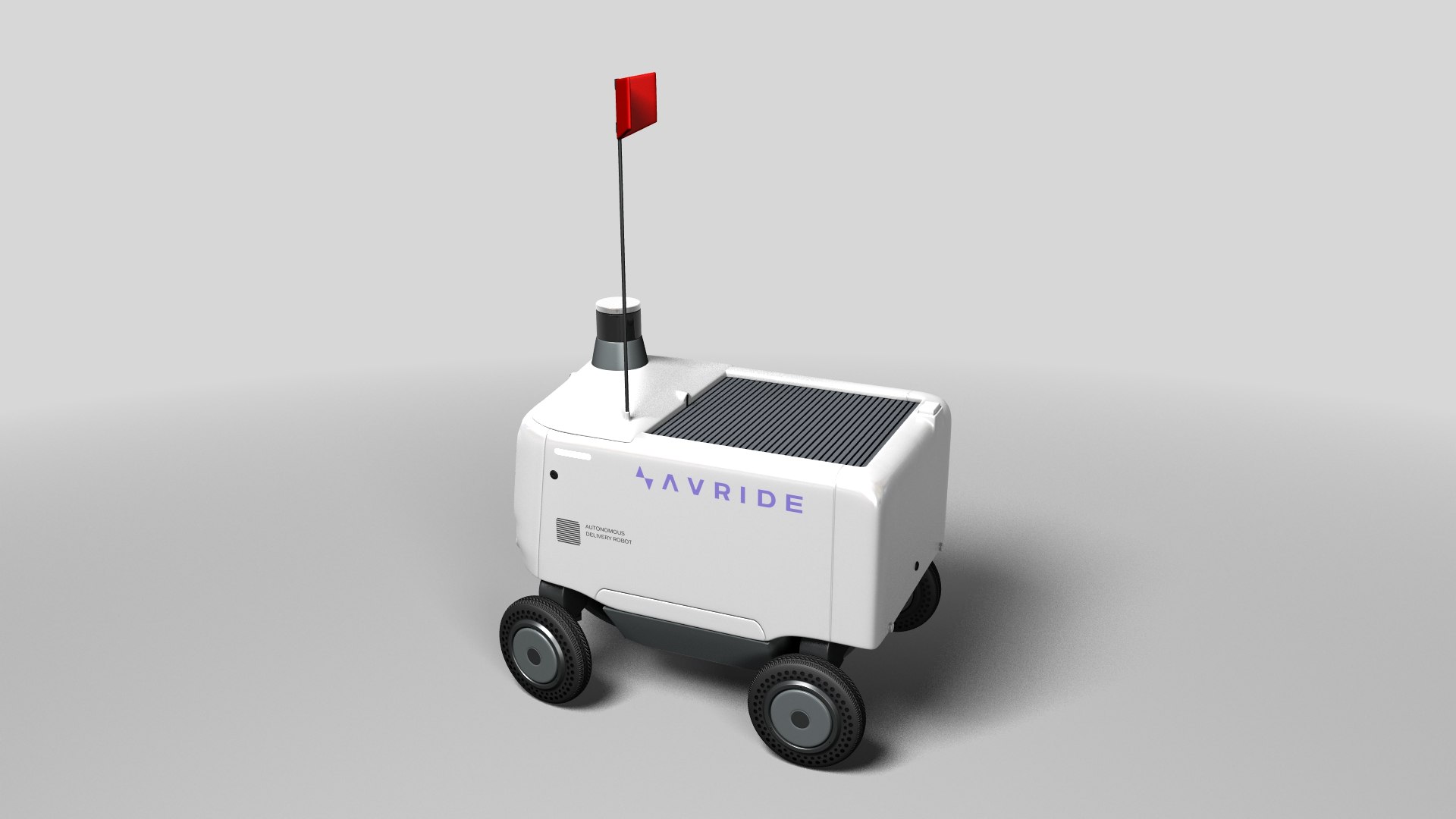 3D AVRIDE Autonomous Delivery Robot Model - TurboSquid 2390908