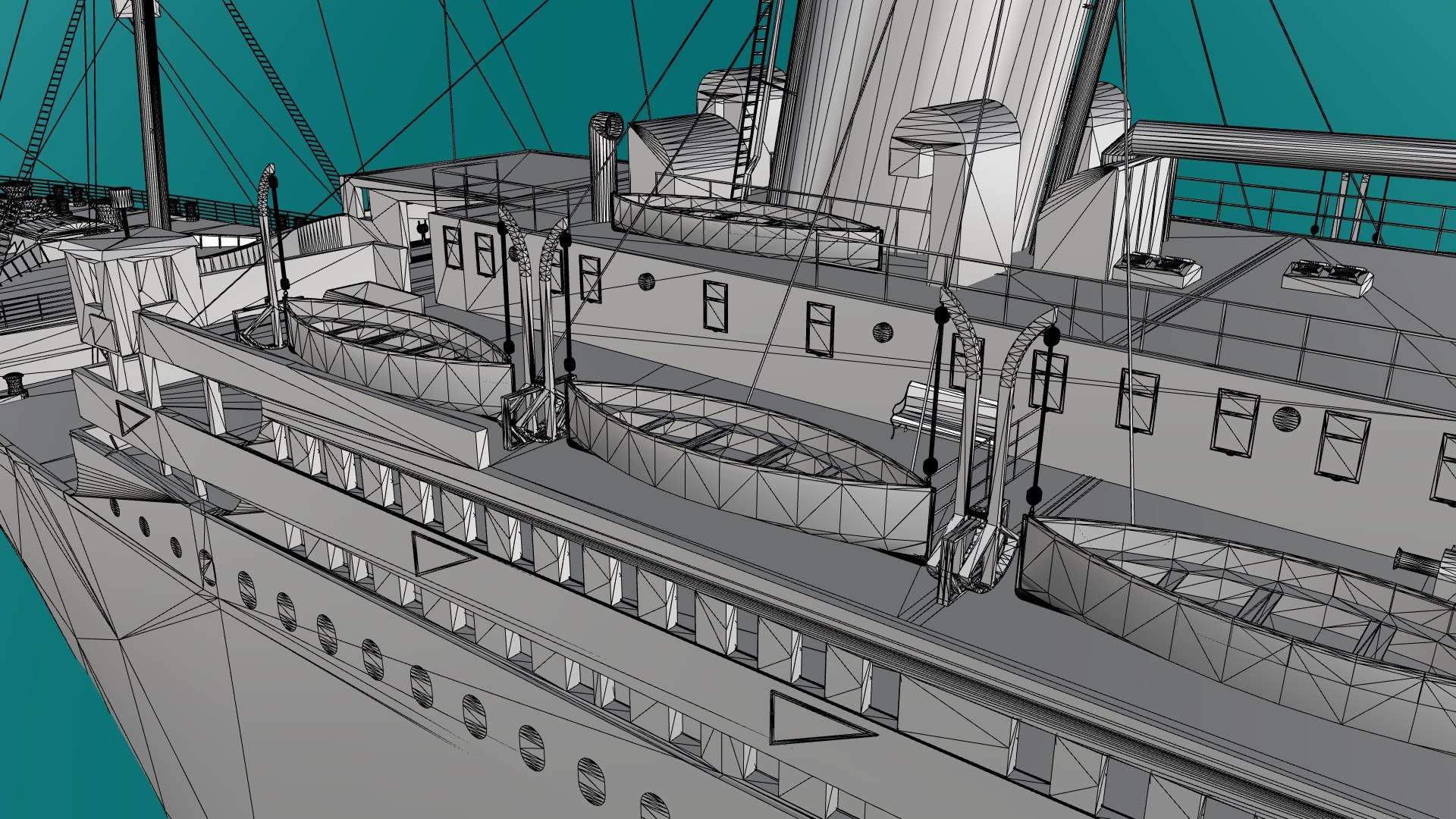 RMS Titanic 3D Model - TurboSquid 2423312