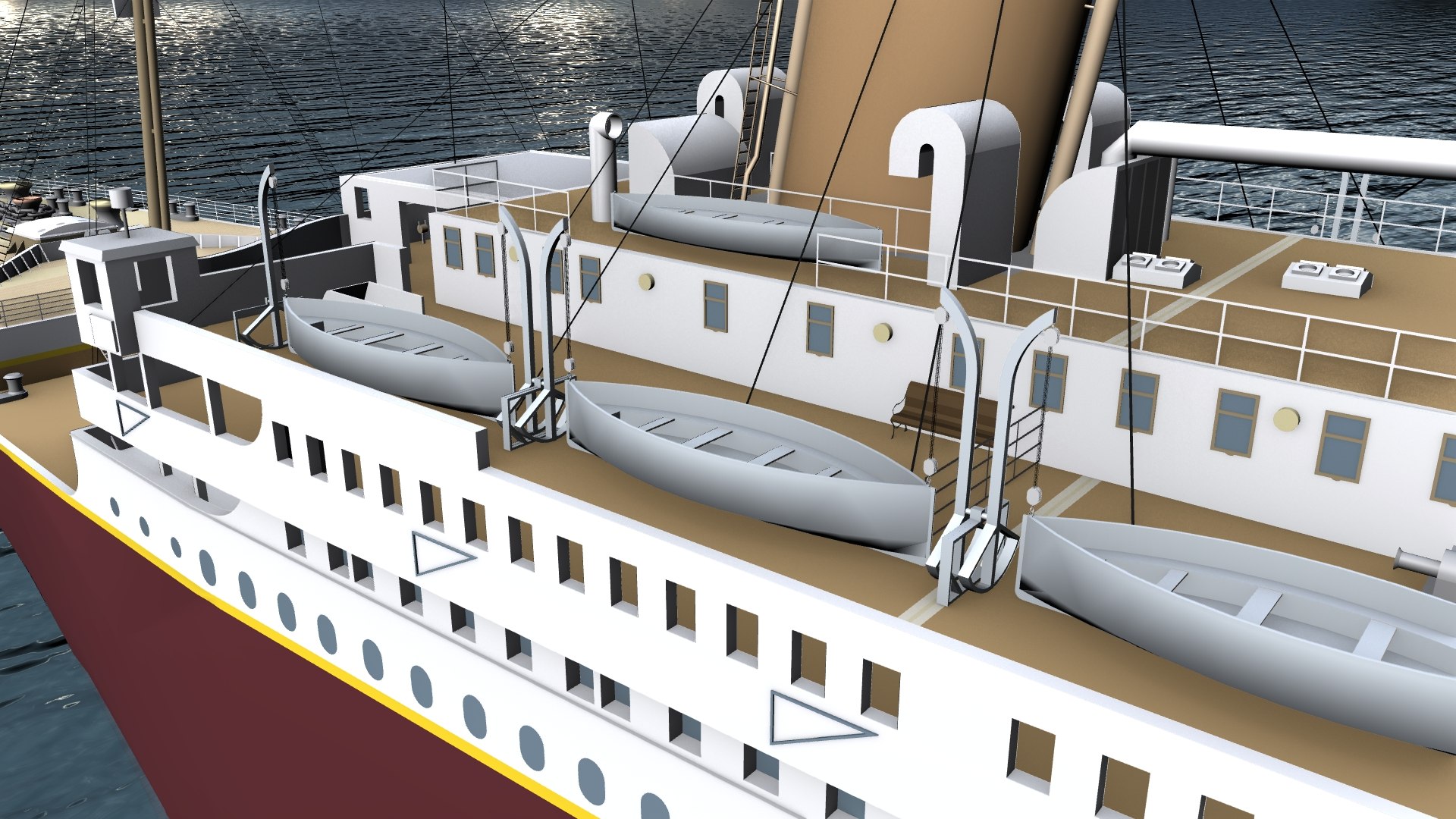 RMS Titanic 3D Model - TurboSquid 2423312