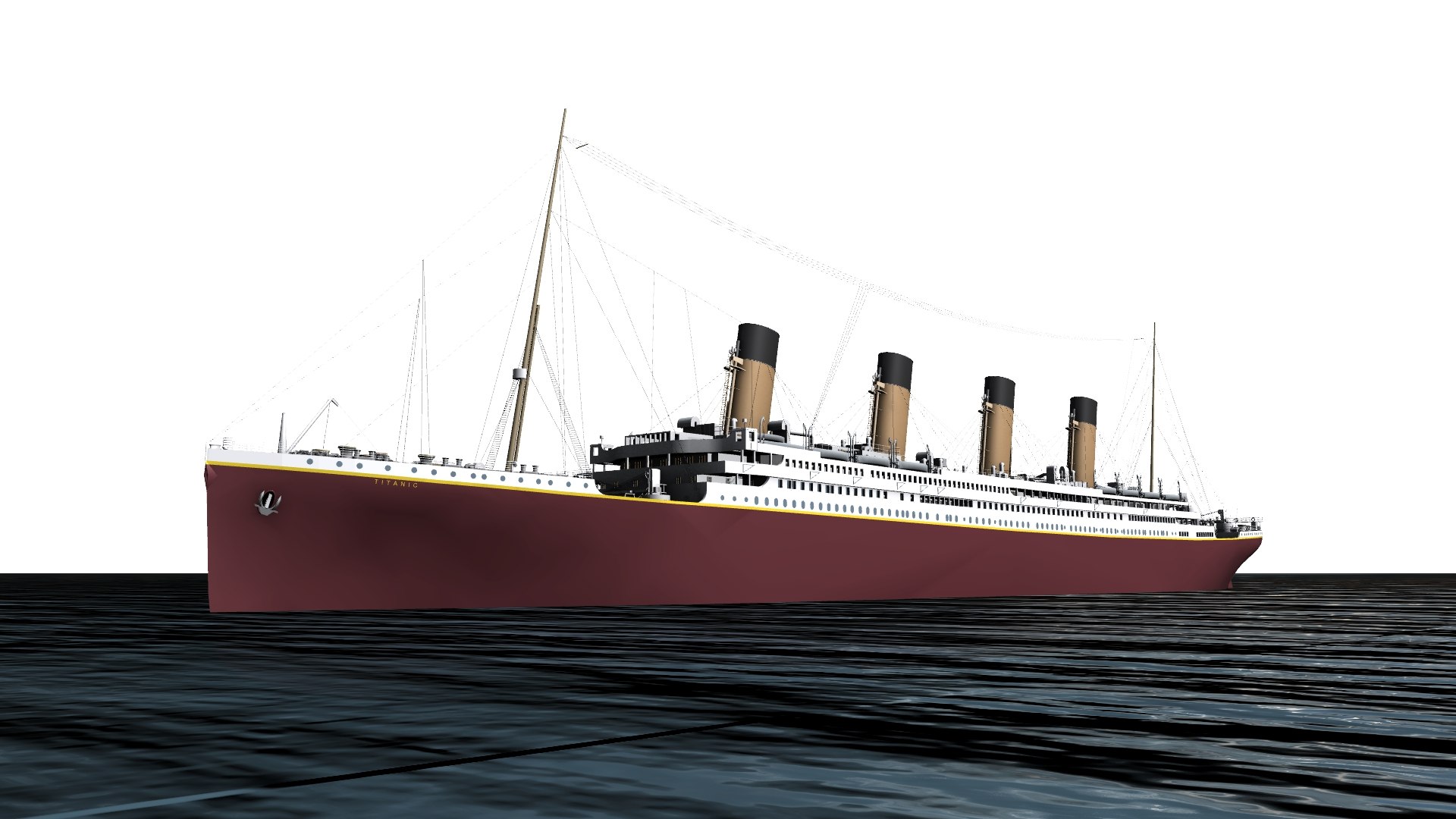 RMS Titanic 3D Model - TurboSquid 2423312