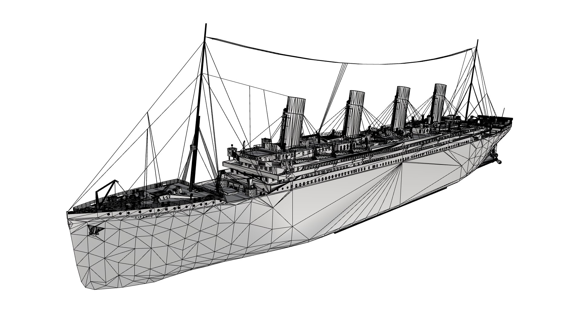RMS Titanic 3D Model - TurboSquid 2423312