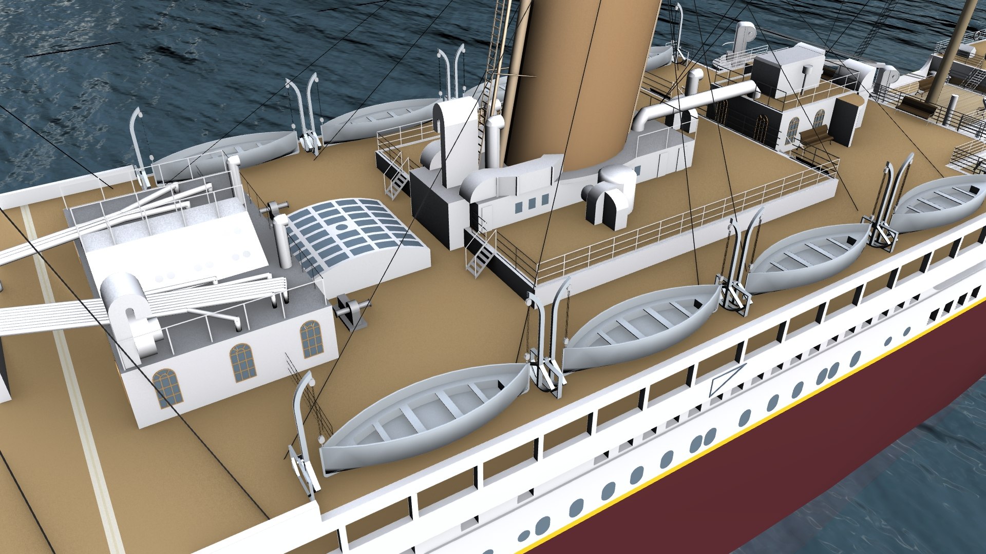 RMS Titanic 3D Model - TurboSquid 2423312