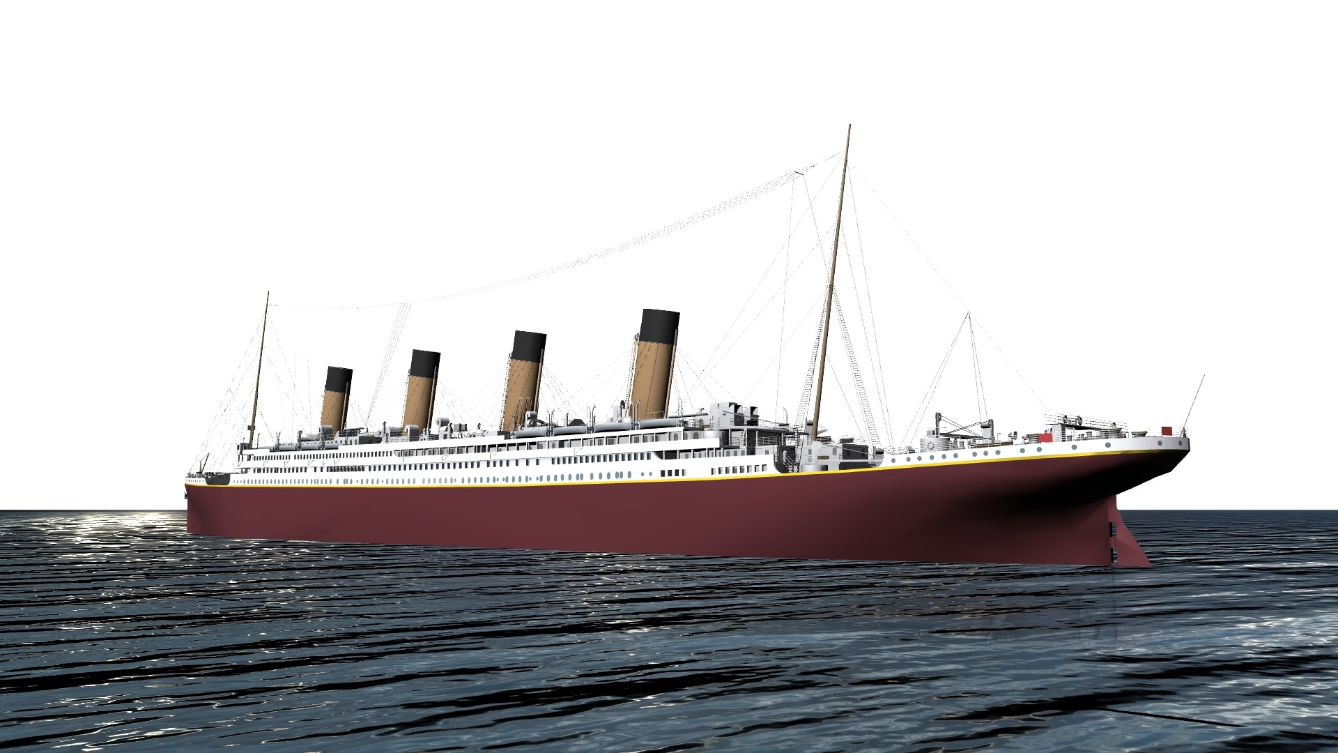 RMS Titanic 3D Model - TurboSquid 2423312