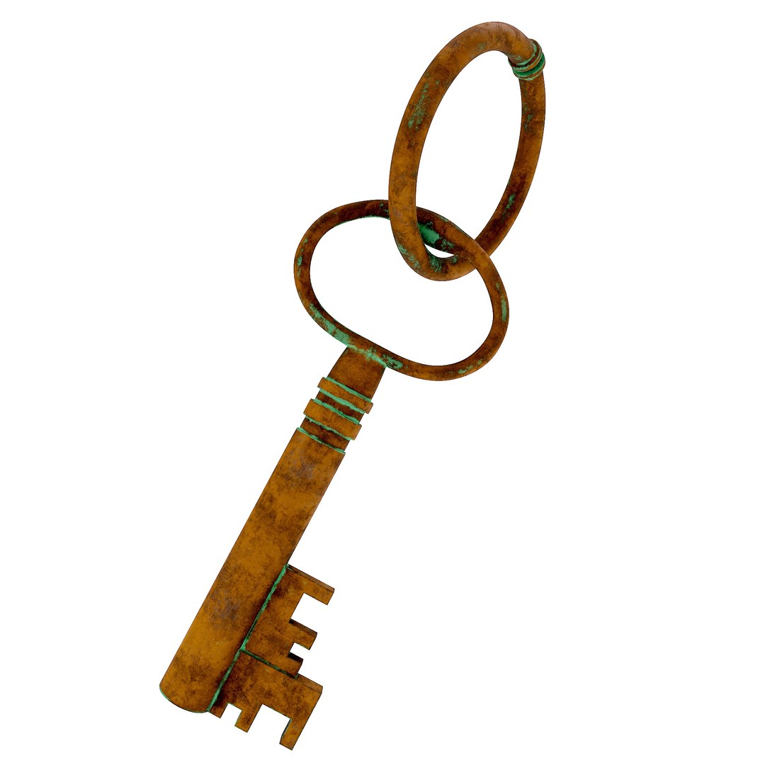 3D Rusty key - TurboSquid 1977720