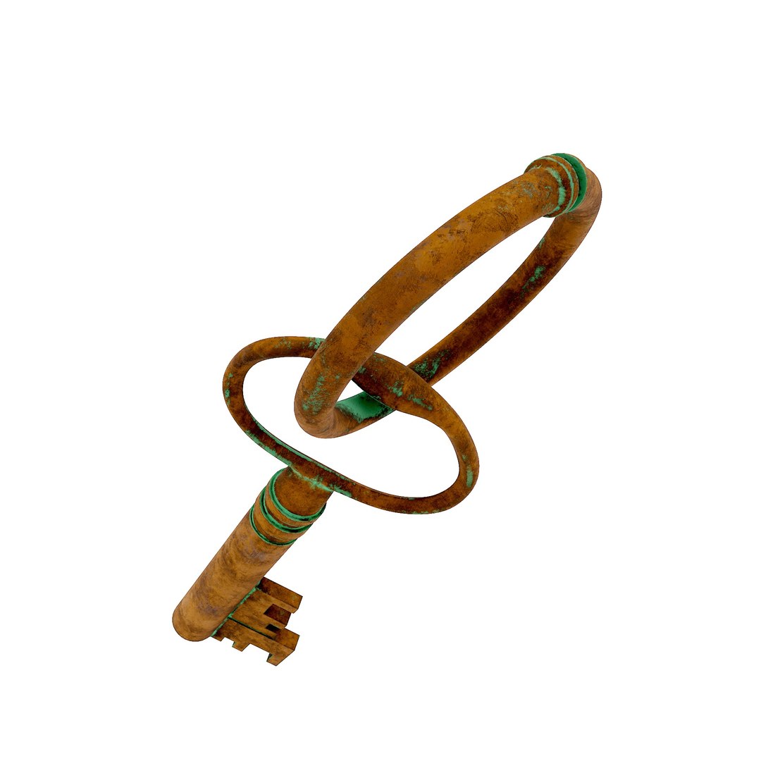 3D Rusty key - TurboSquid 1977720