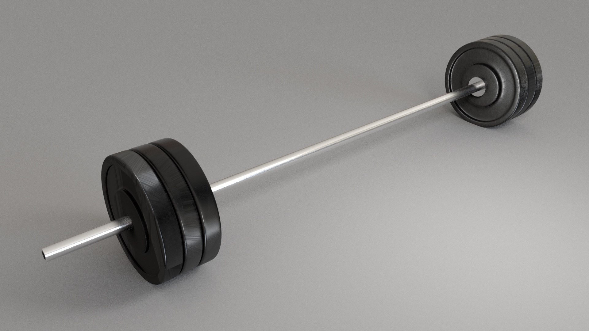 Weight Bar 3D Model - TurboSquid 2232024