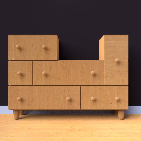 chest drawers 3d model