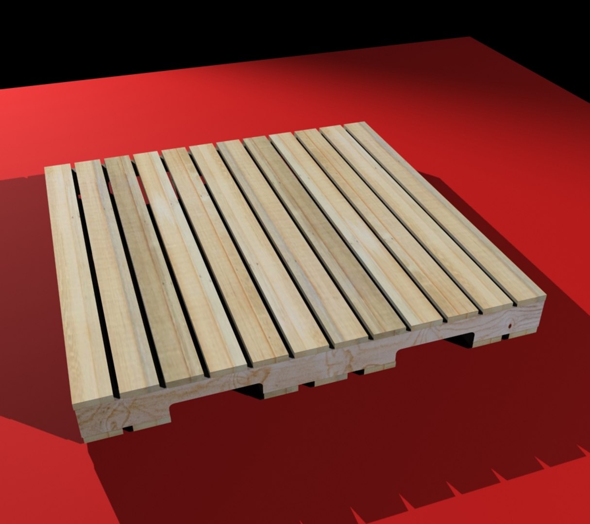 3D Engineered Pallet - TurboSquid 1285973