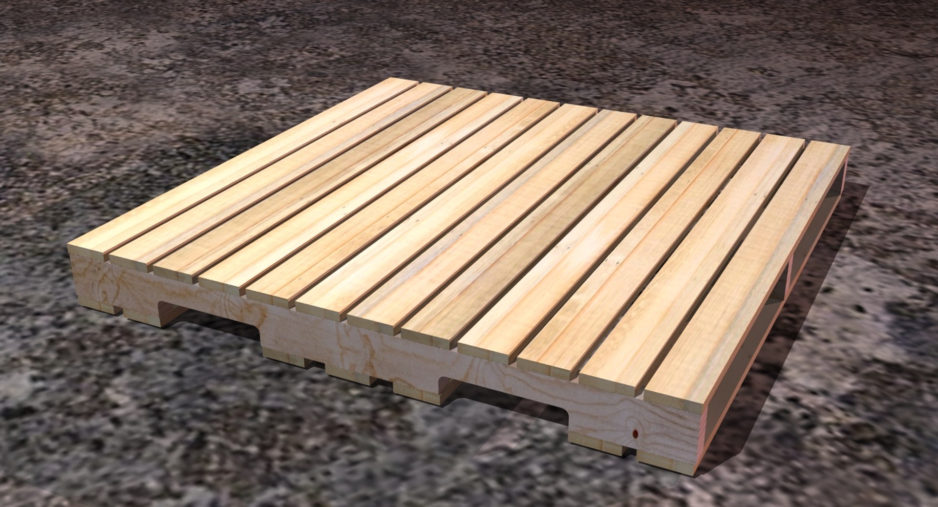 3D Engineered Pallet - TurboSquid 1285973
