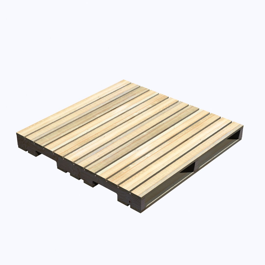 3D Engineered Pallet - TurboSquid 1285973