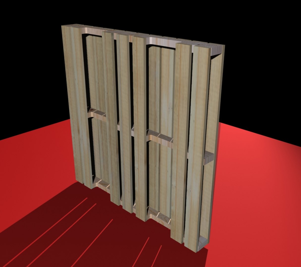 3D Engineered Pallet - TurboSquid 1285973