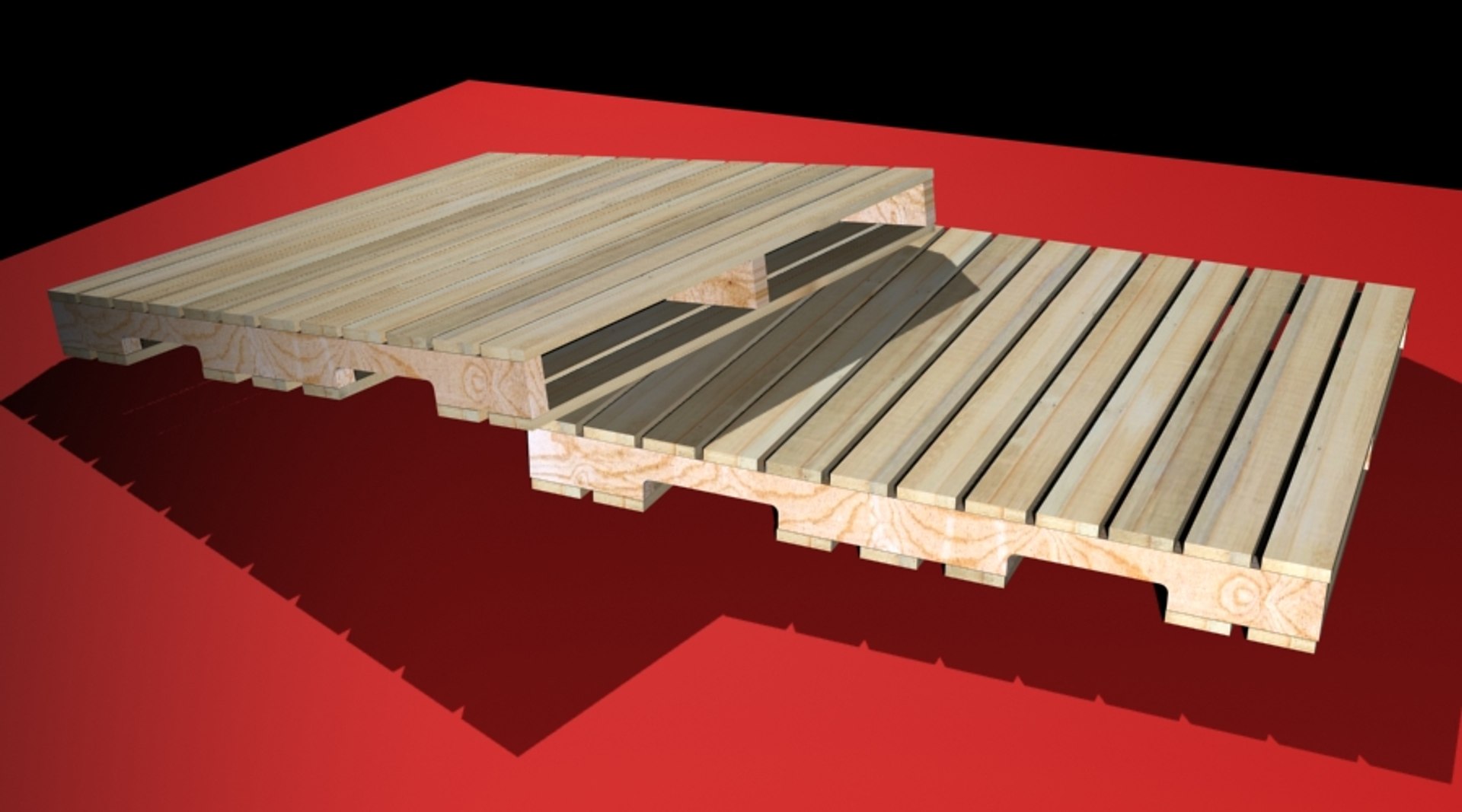 3D Engineered Pallet - TurboSquid 1285973