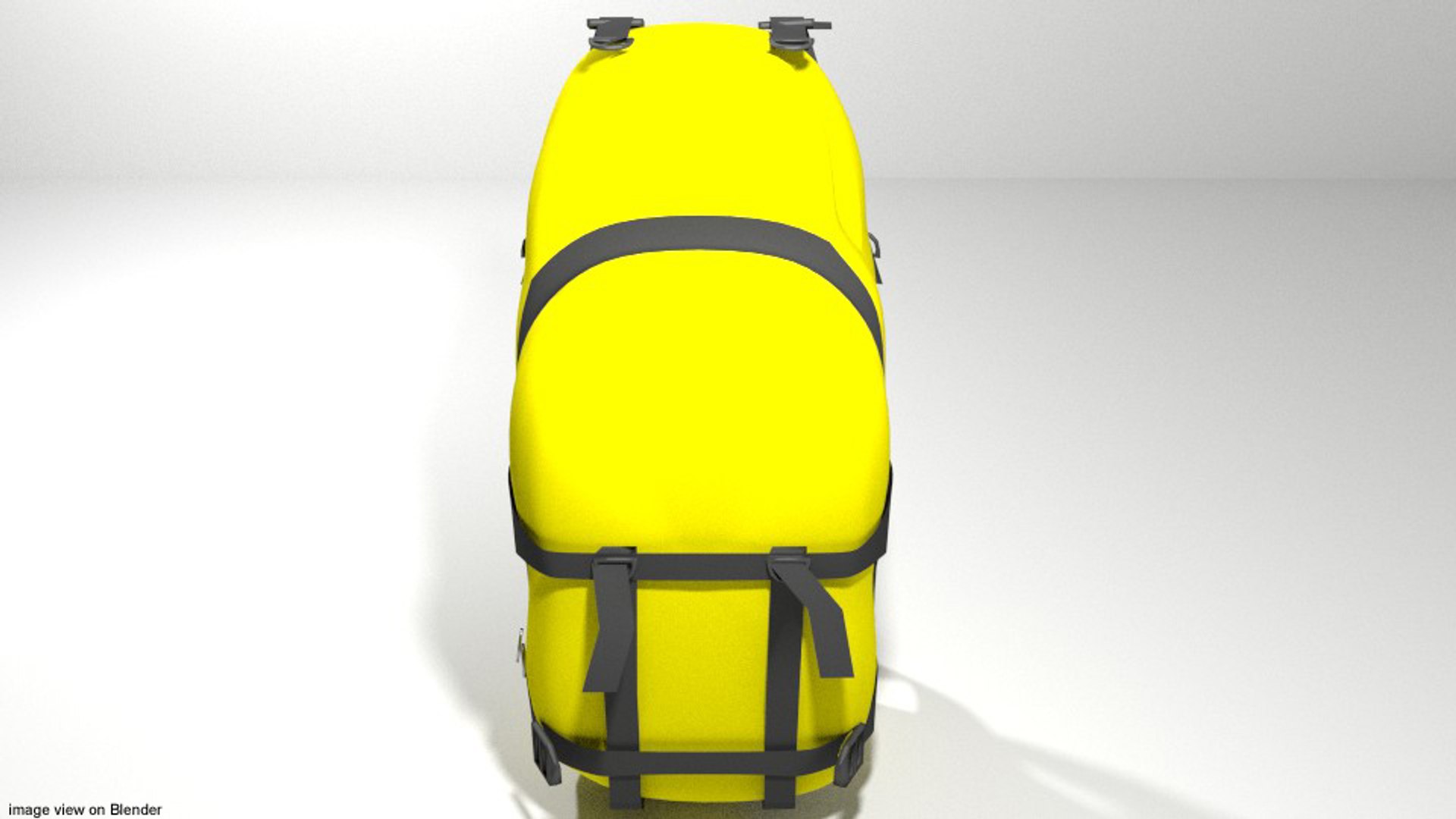 3d Backpack Travel Model
