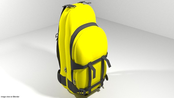 Mochila De Camping Blender Modelos para Descargar | TurboSquid