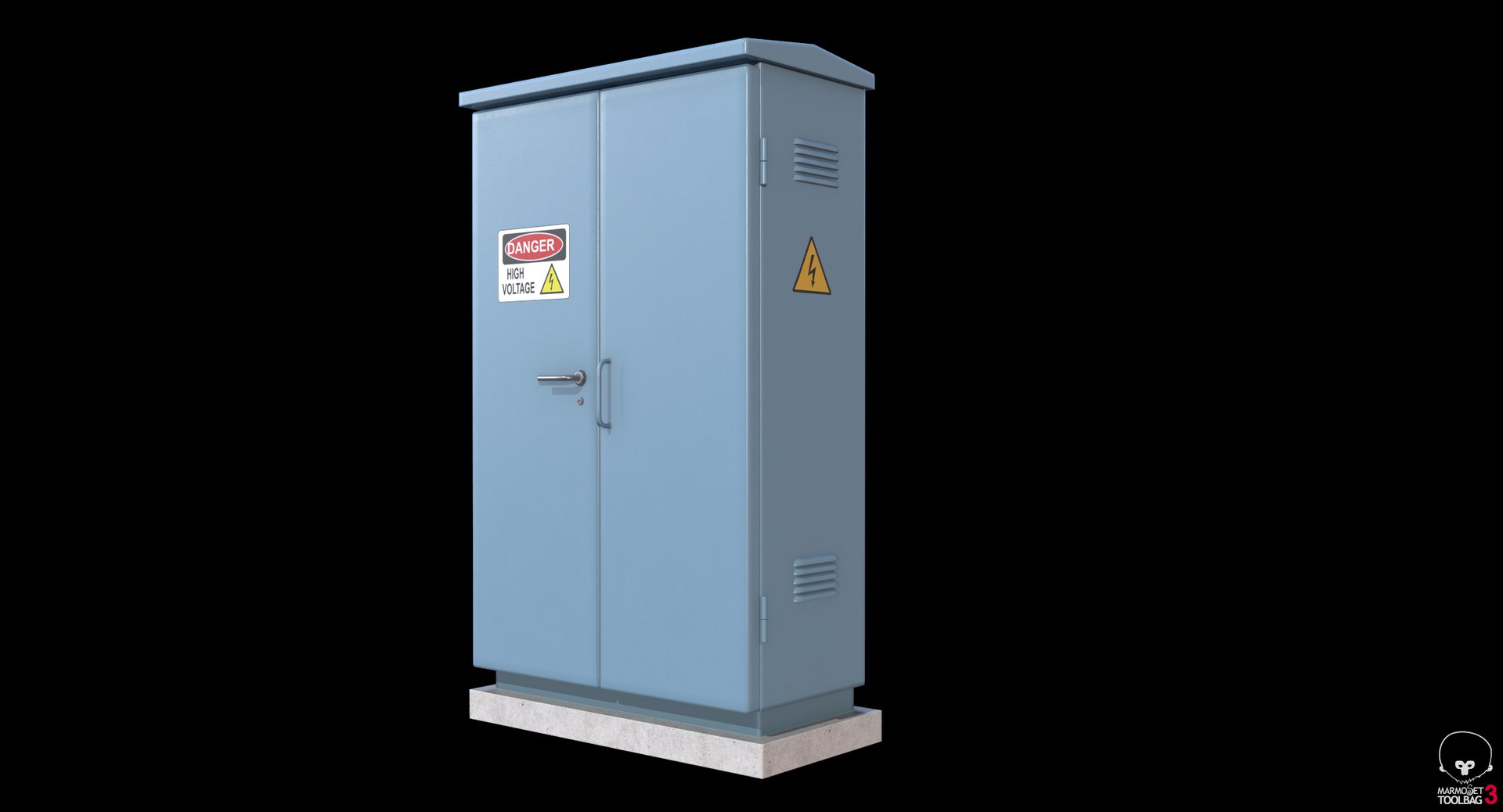 Electric Box Model - TurboSquid 2415700