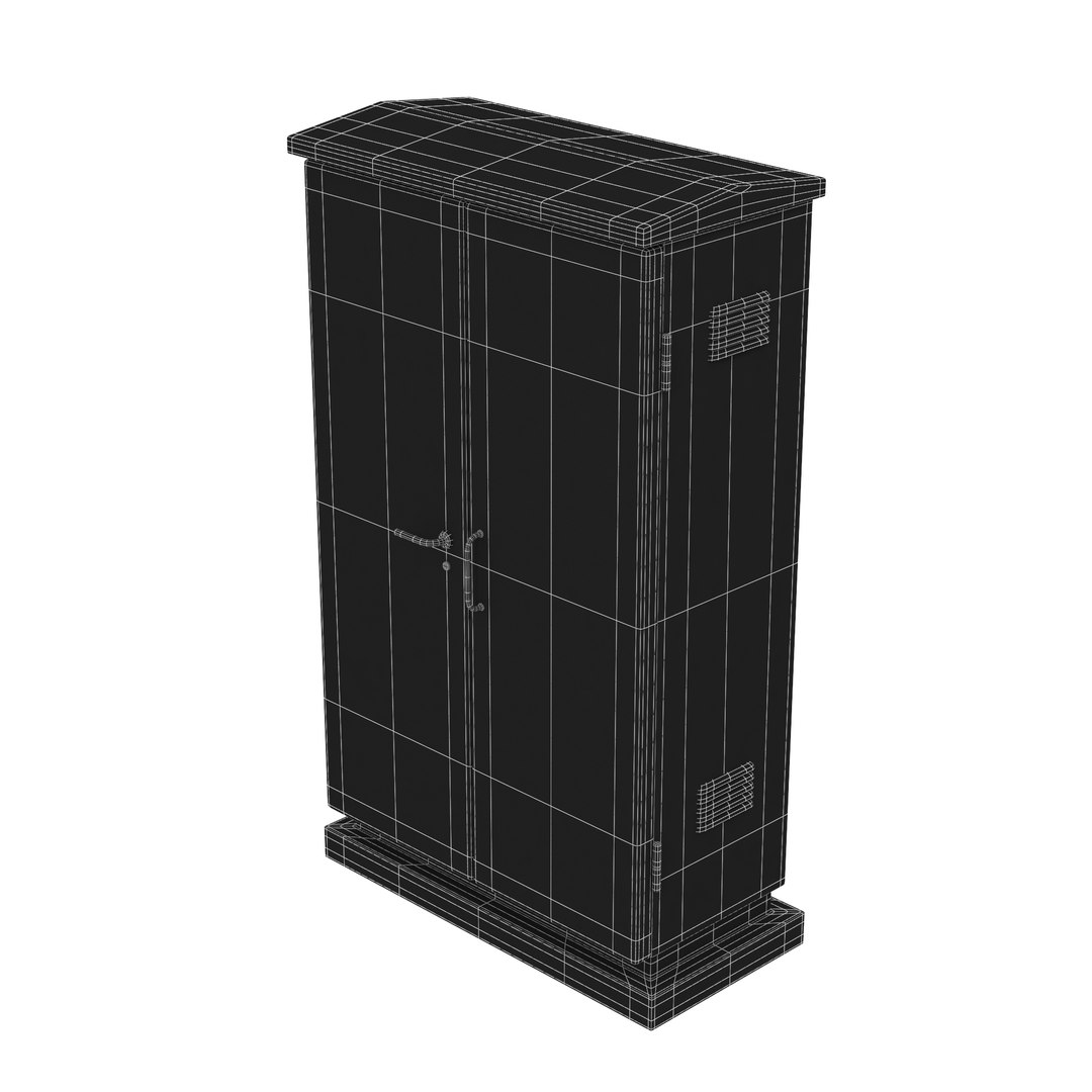 Electric Box Model - TurboSquid 2415700