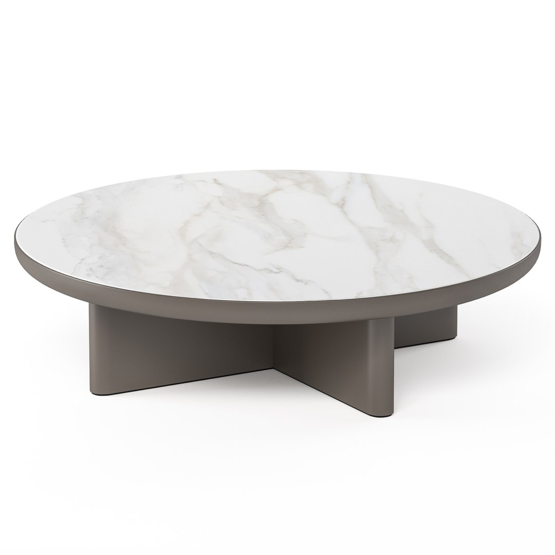 Kettal Cala Coffee Table 3D Model - TurboSquid 2230613