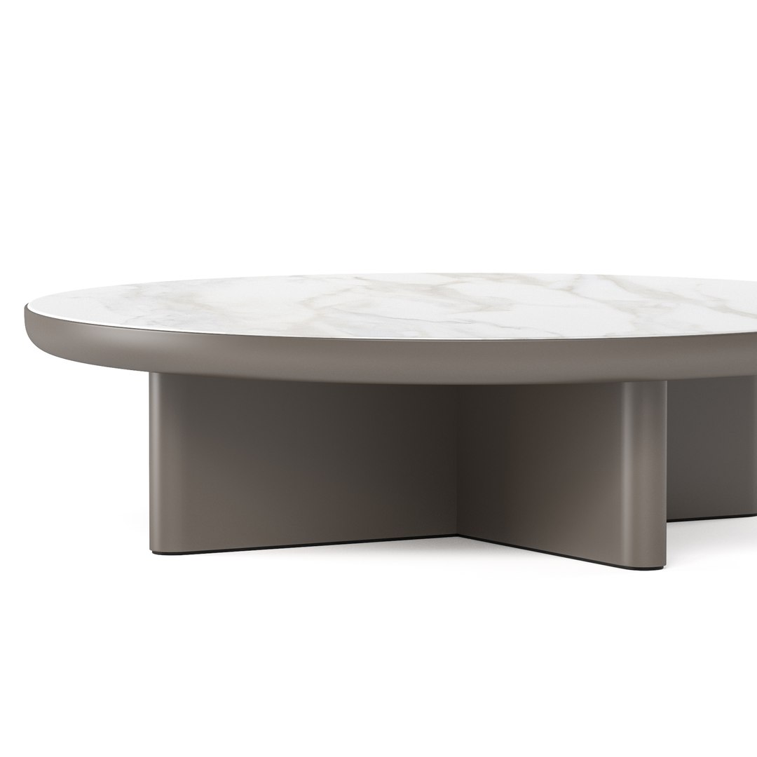 Kettal Cala Coffee Table 3D Model - TurboSquid 2230613
