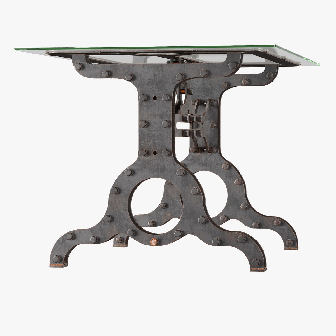 Desk Machine Brothers 3D Model - TurboSquid 1321912