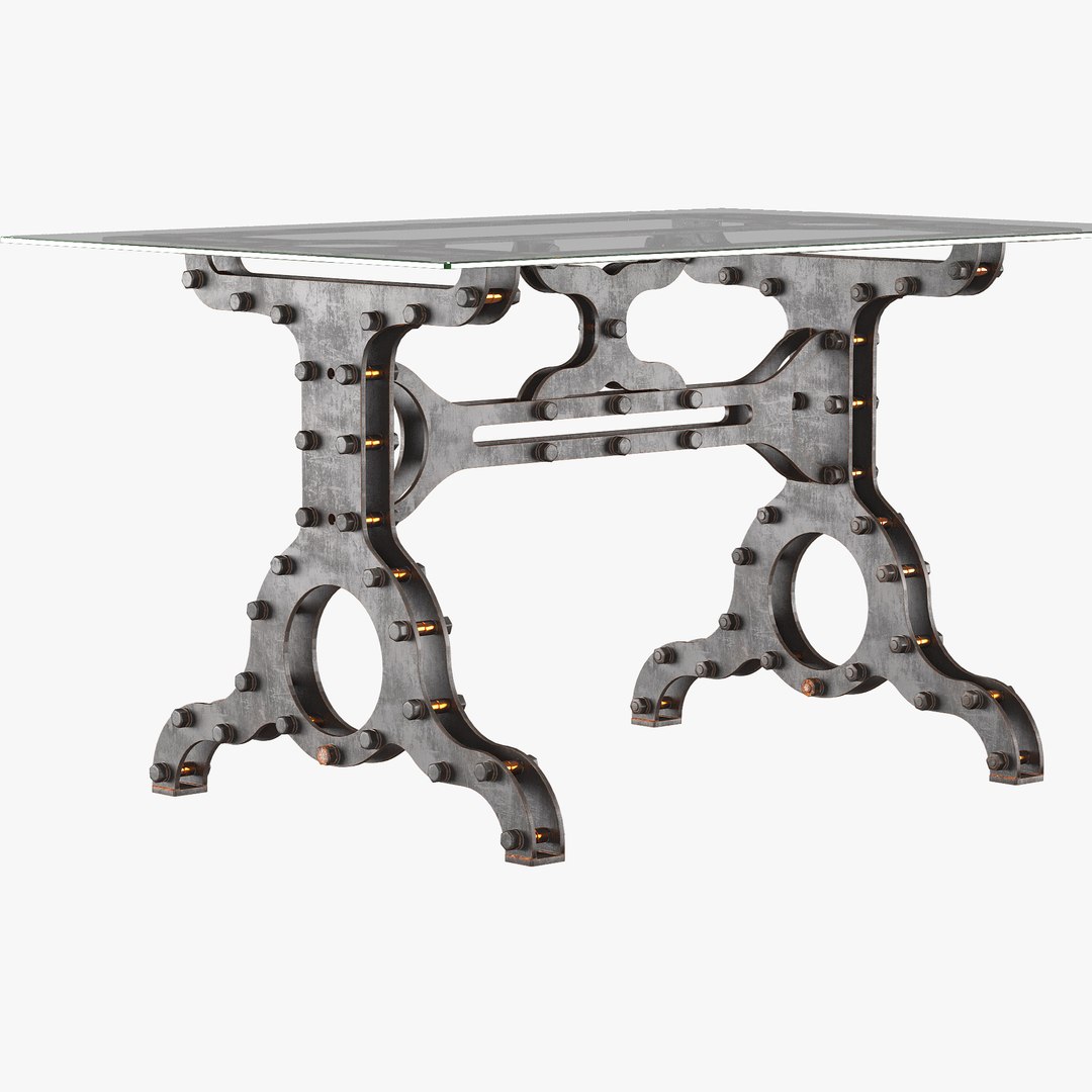 Desk Machine Brothers 3D Model - TurboSquid 1321912