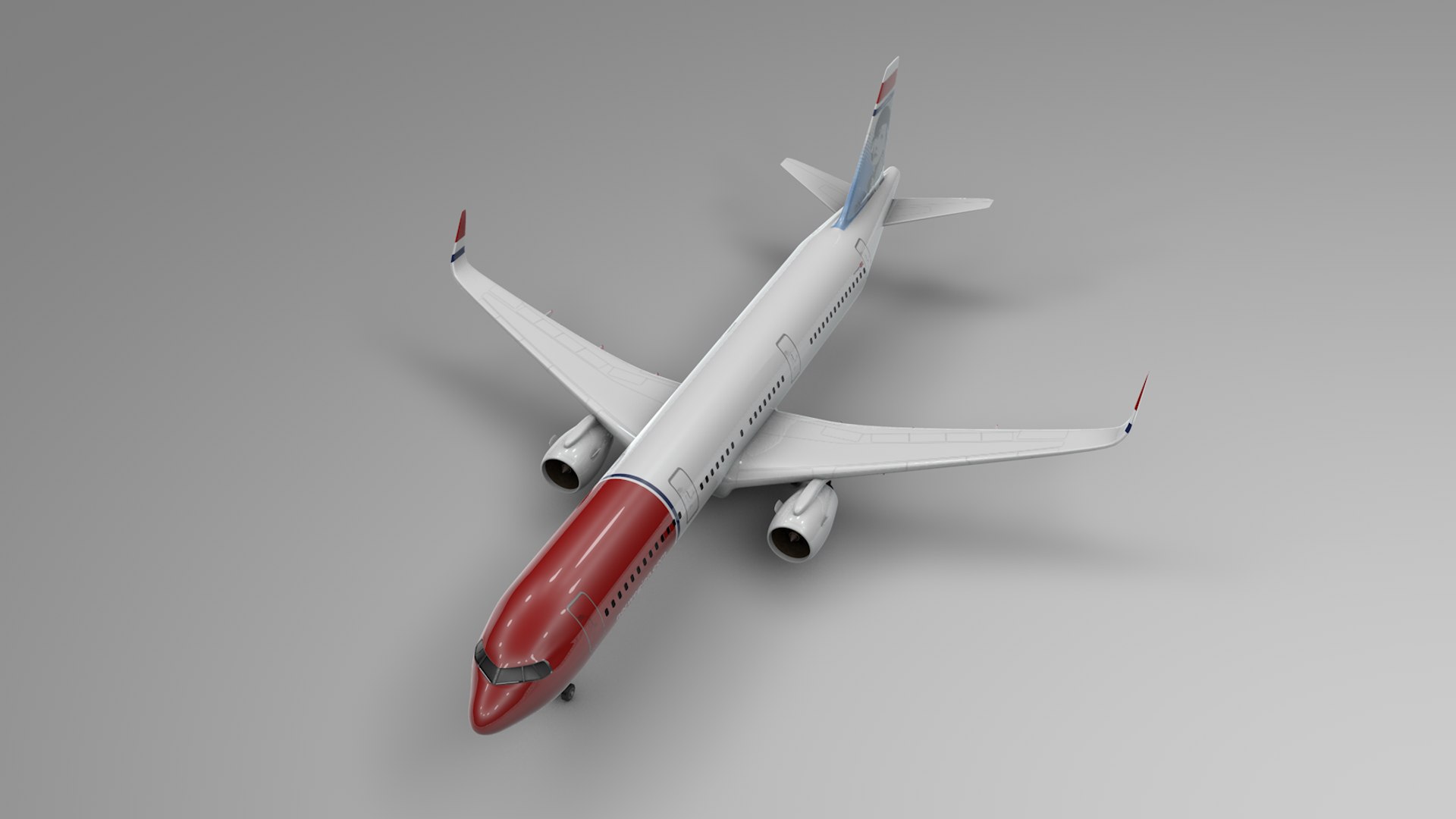 Airbus A321 Neo Norwegian 3D Model - TurboSquid 1443173