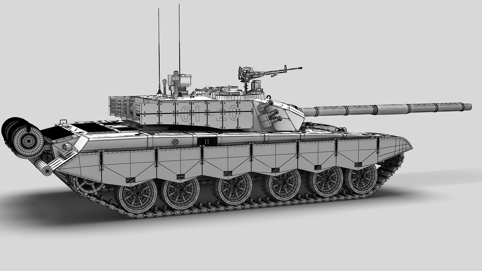 Chinese 99 Type 3D Model - TurboSquid 1713074