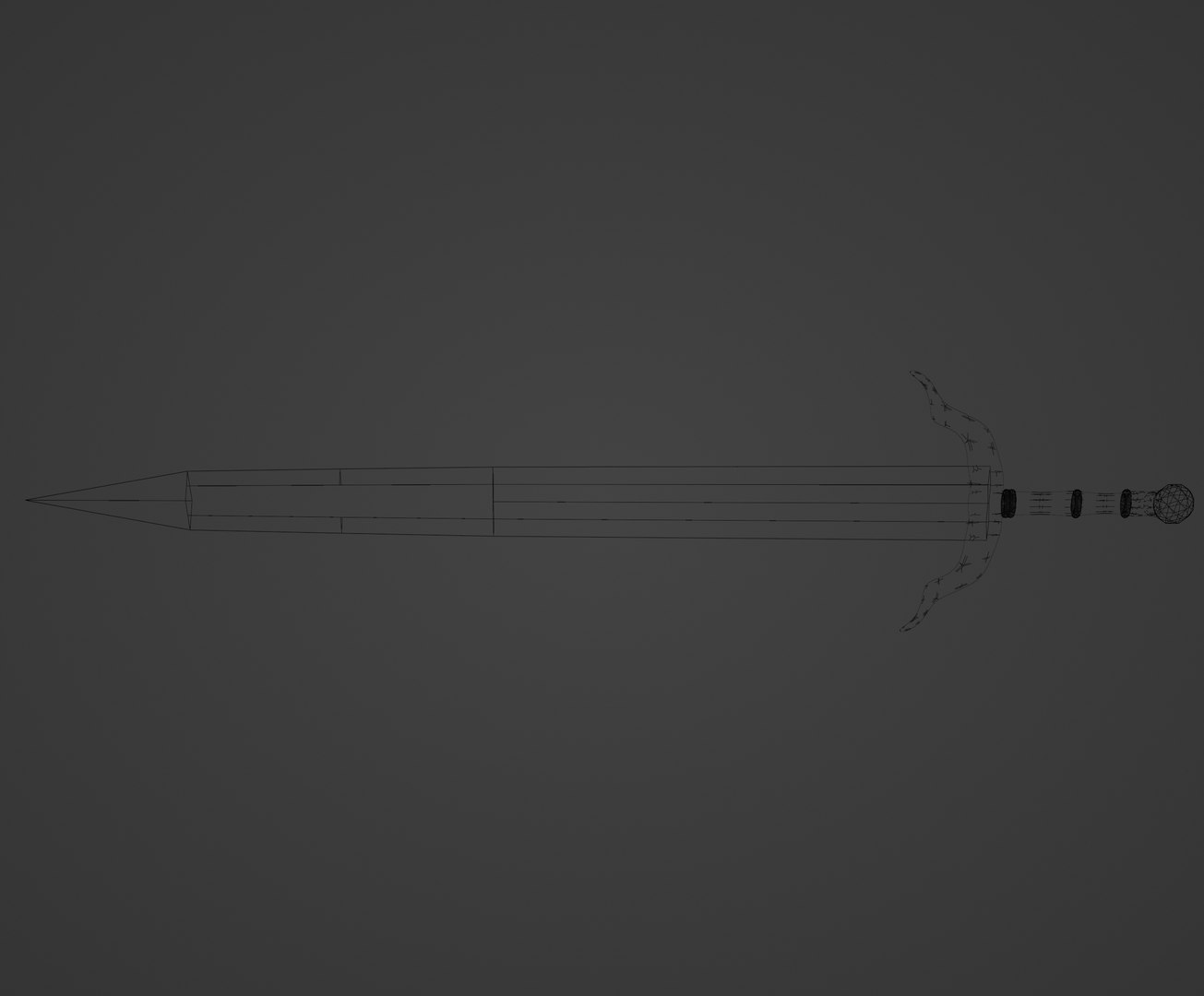 3D Gama Ruby Sword - TurboSquid 2051369