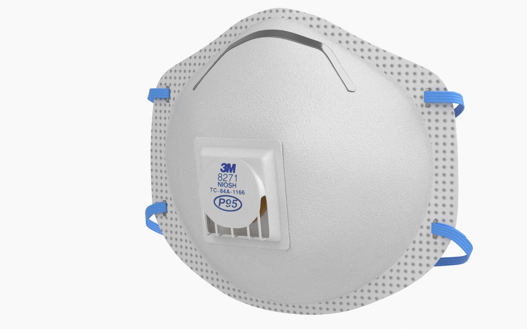 Mask Particulate Respirator 8271 Model - TurboSquid 1538491