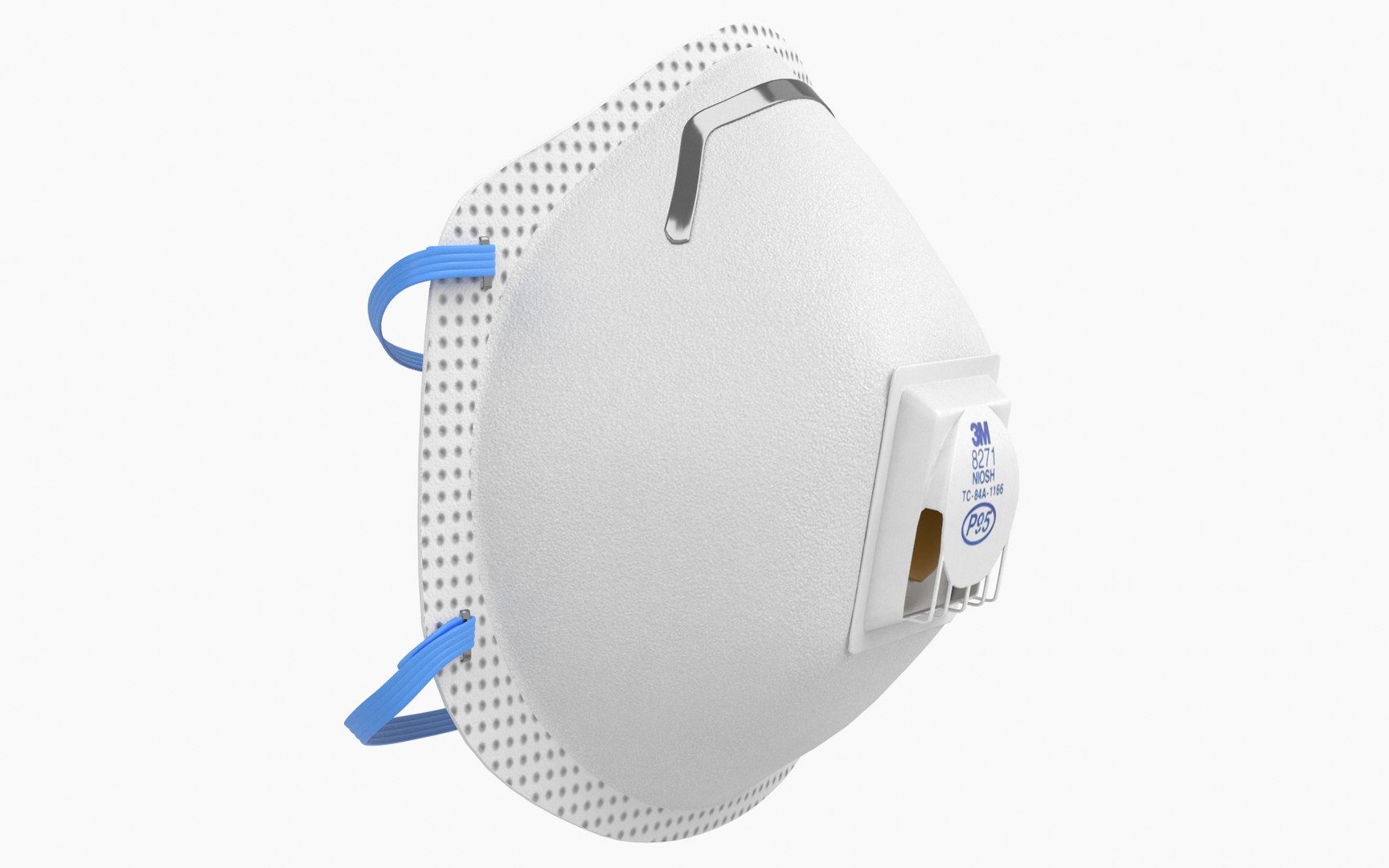 Mask Particulate Respirator 8271 Model - TurboSquid 1538491