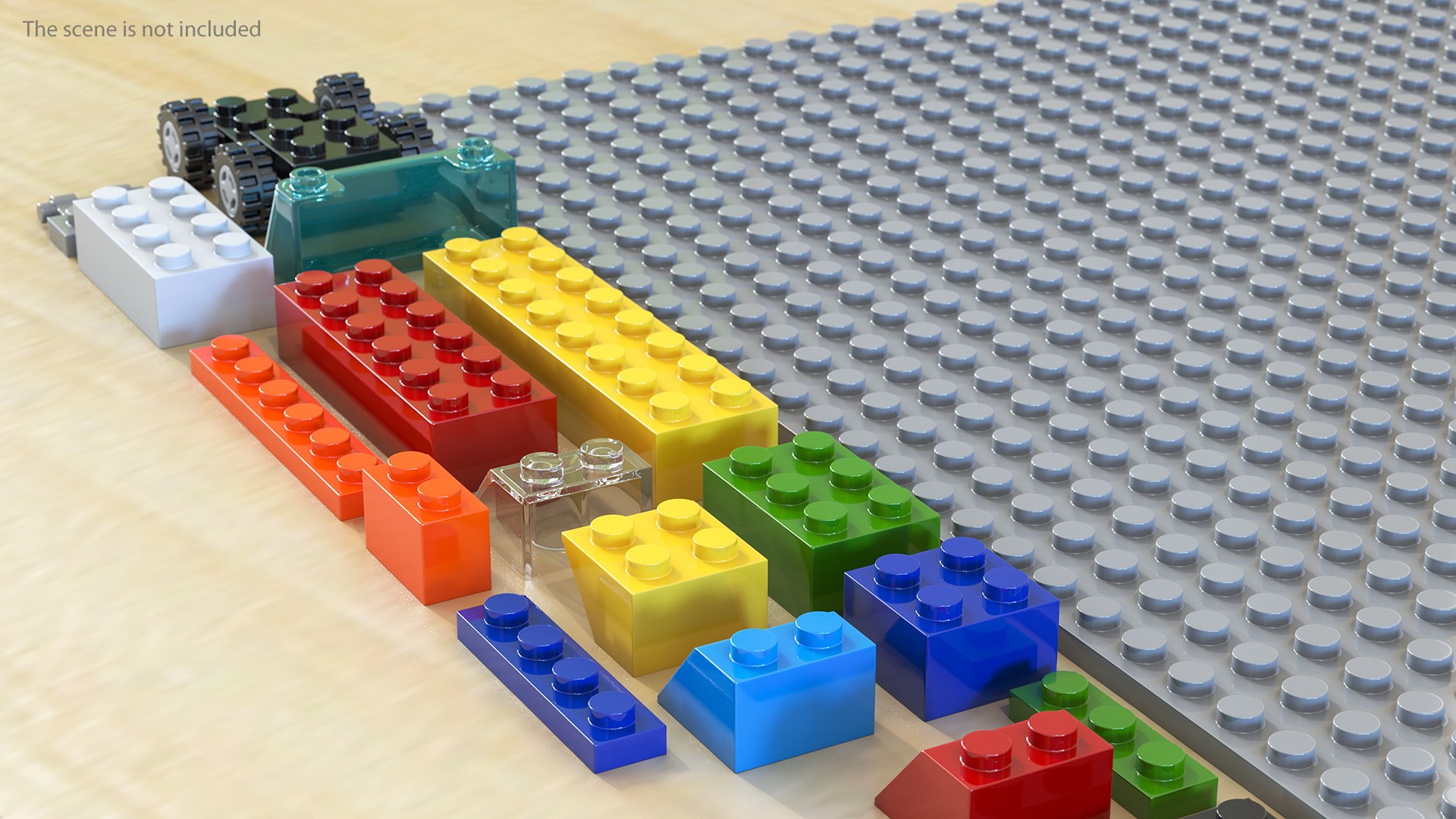 Toy Building Blocks Generic 3D Model - TurboSquid 1511396