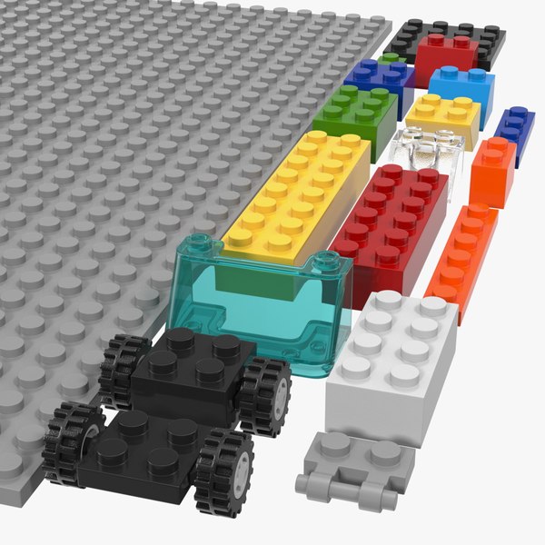 Lego bricks 3D model - TurboSquid 1331431