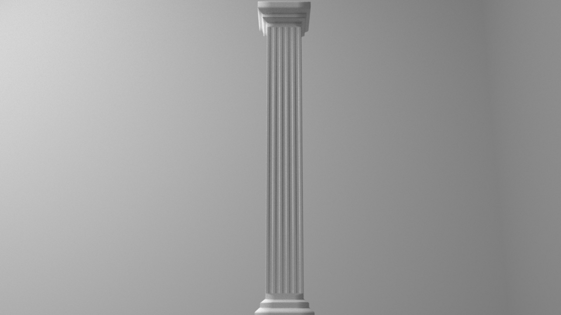 3D Model Pillar Square 3 - TurboSquid 1572715
