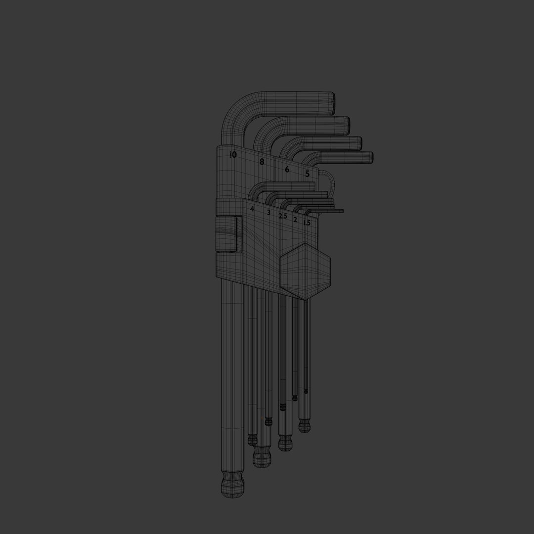 3D Alley Keys - TurboSquid 2140181