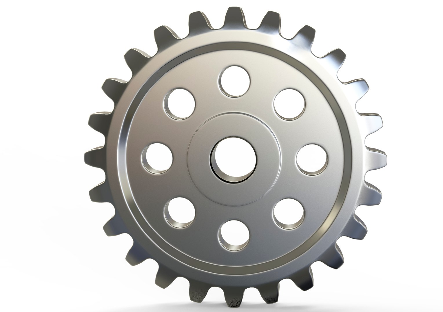 Realistic metalic gear 3D model - TurboSquid 1376260