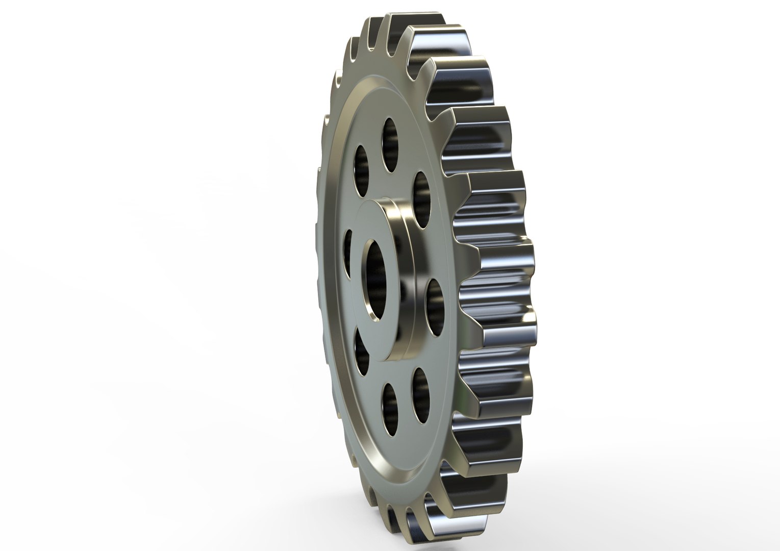 Realistic metalic gear 3D model - TurboSquid 1376260