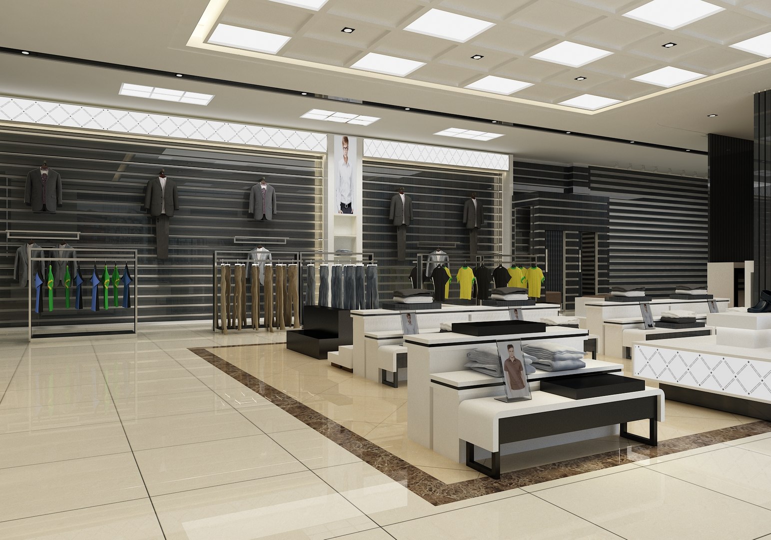 3D Clothing Store 04 - TurboSquid 1878311