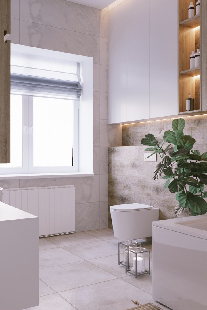 3D Bathroom Interior Scene Corona - TurboSquid 1498965