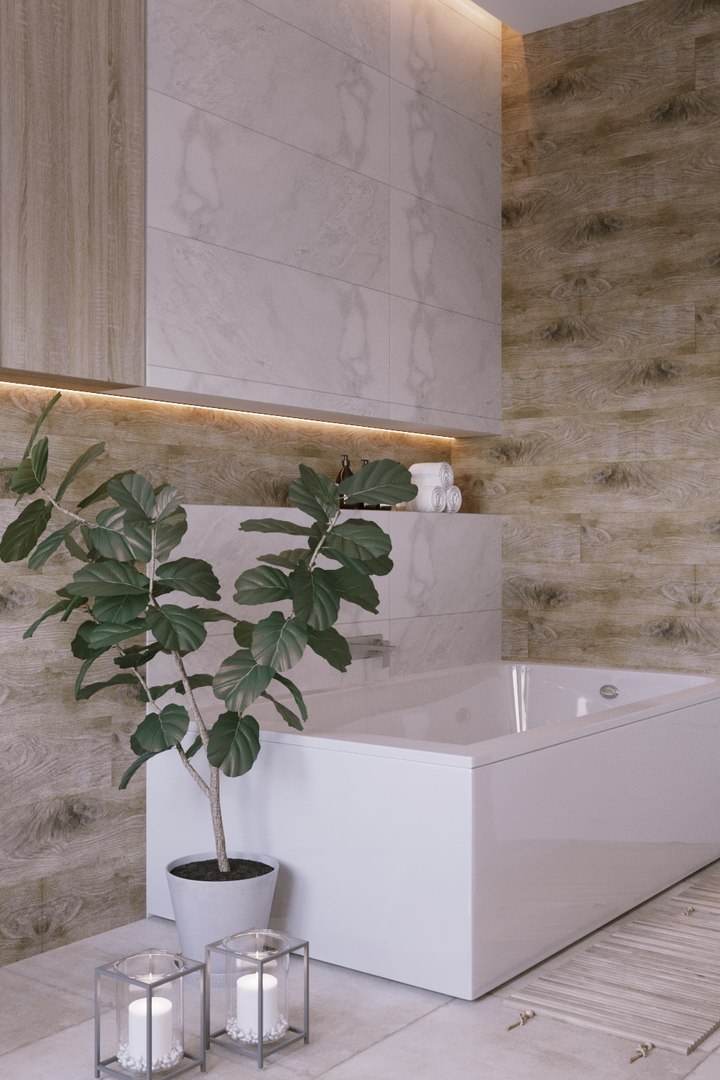 3D Bathroom Interior Scene Corona - TurboSquid 1498965