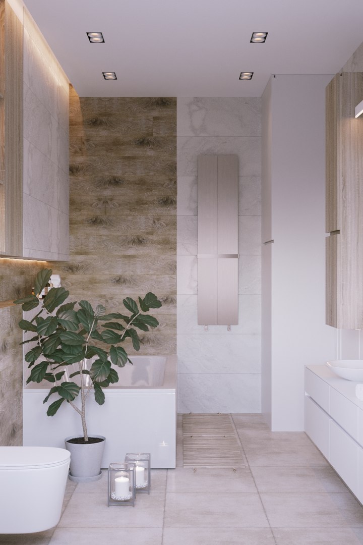 3D Bathroom Interior Scene Corona - TurboSquid 1498965