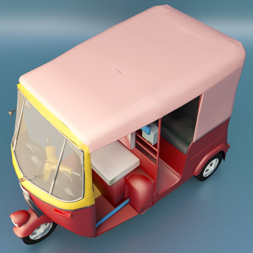 3D Tuk Model - TurboSquid 1394674