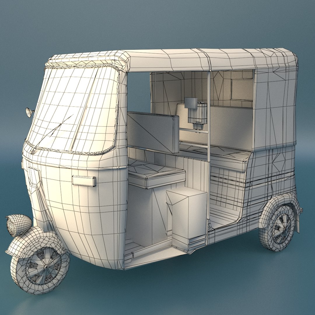 3D Tuk Model - TurboSquid 1394674
