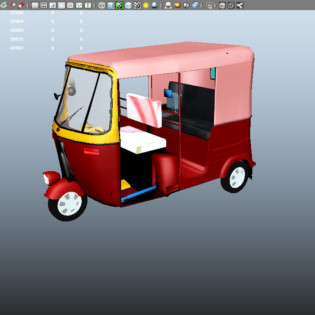 3D Tuk Model - TurboSquid 1394674