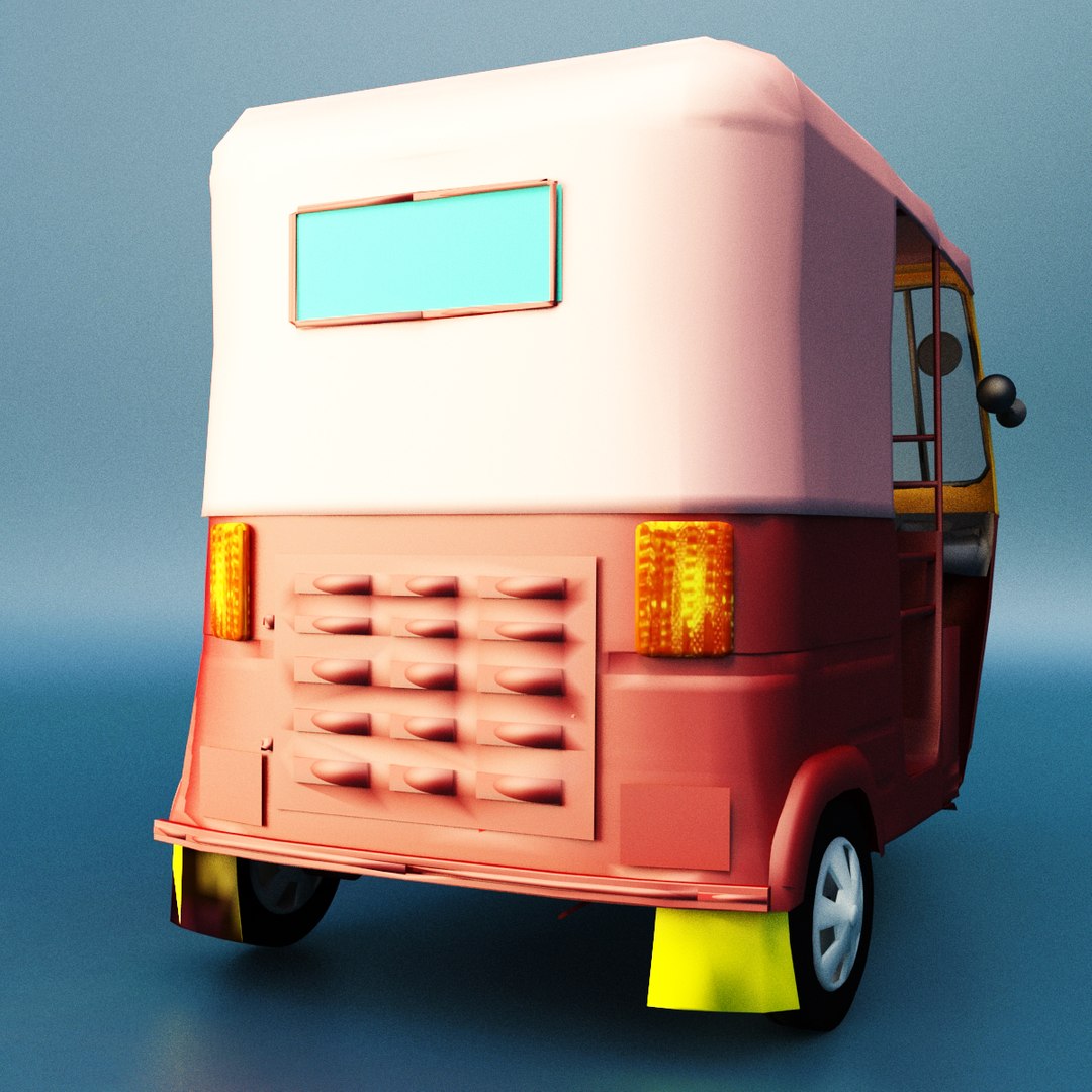 3D Tuk Model - TurboSquid 1394674