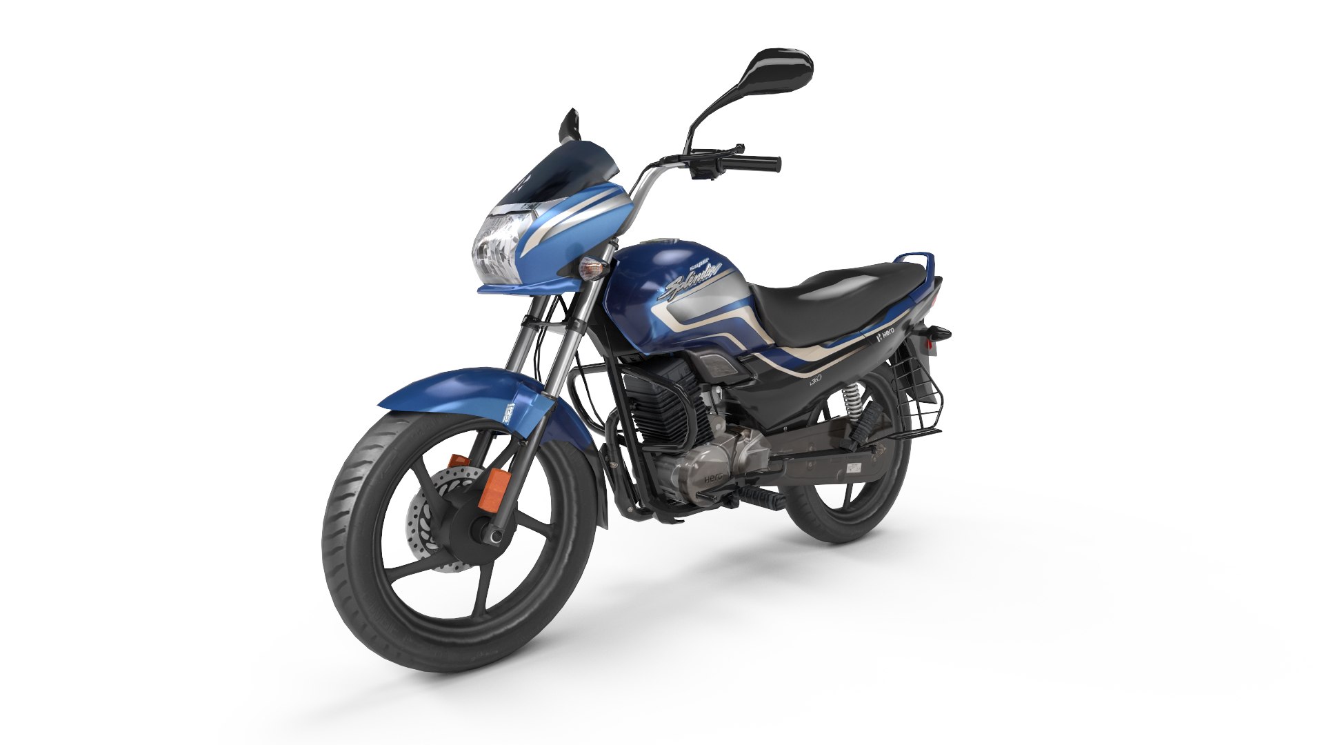 3D Hero Super Splendor Model - TurboSquid 1910760