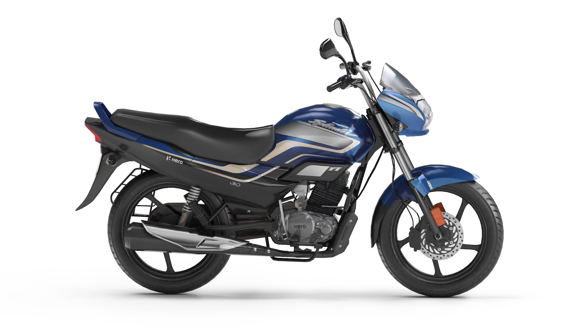 3D Hero Super Splendor Model - TurboSquid 1910760