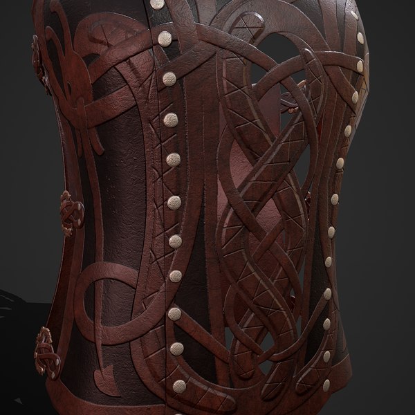 Chest armor female 3D model - TurboSquid 1680339