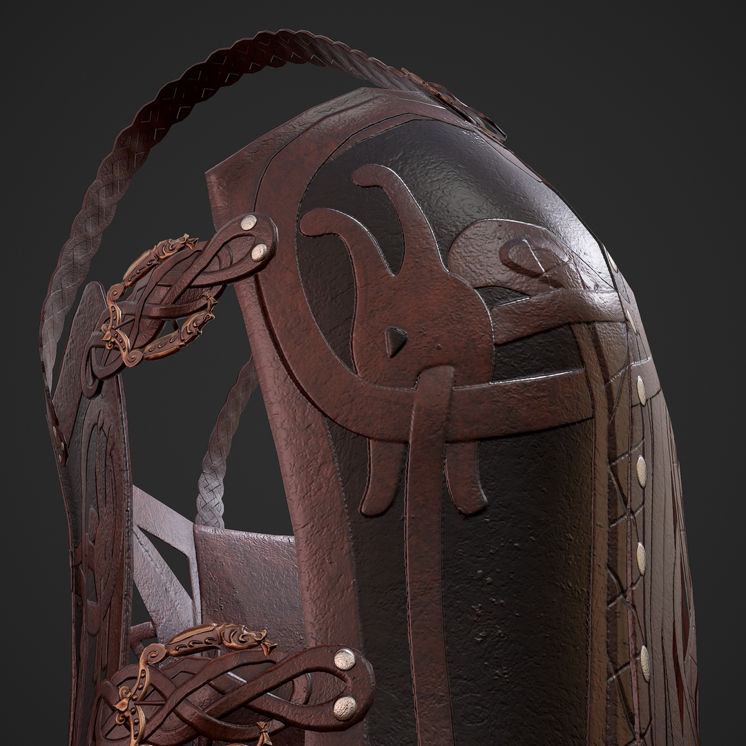 Chest armor female 3D model - TurboSquid 1680339