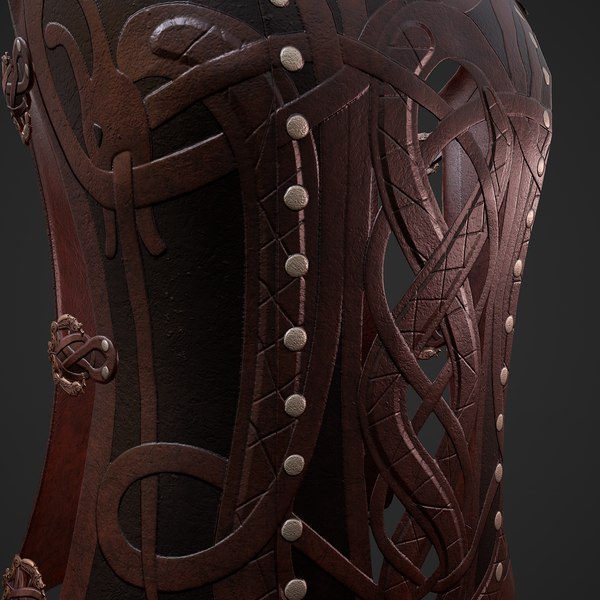 Chest armor female 3D model - TurboSquid 1680339