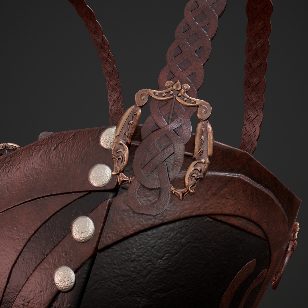 Chest armor female 3D model - TurboSquid 1680339