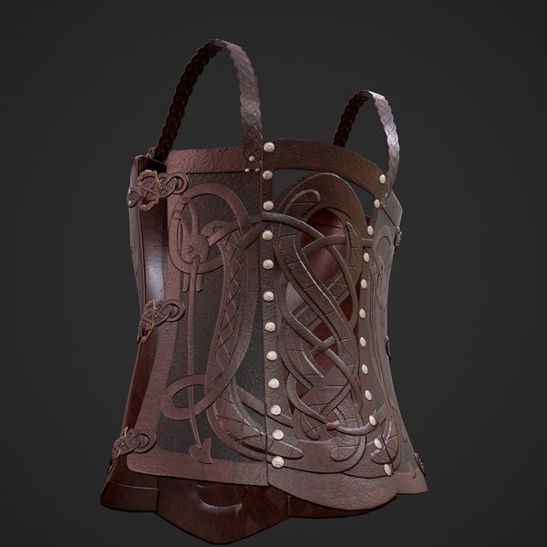 Chest armor female 3D model - TurboSquid 1680339